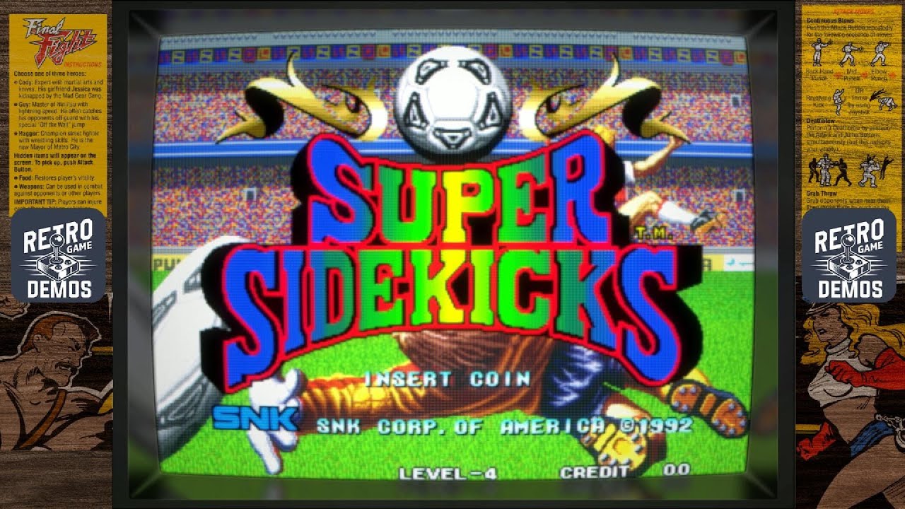 Super Sidekicks - ARCADE - DEMO - YouTube