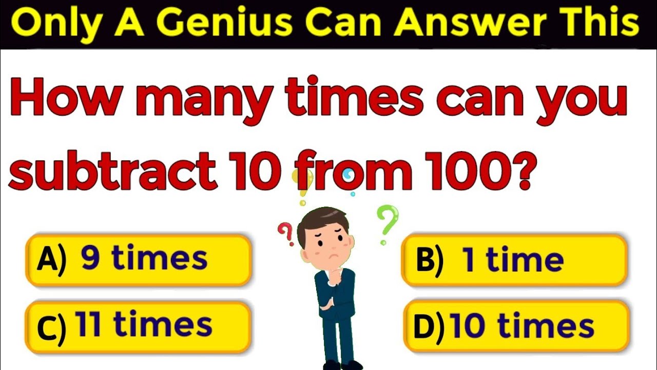 Tricky logical questions with answers | English tests and Logical ...