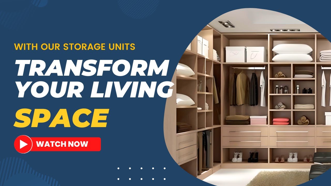 Transform Your Living Space With Our Stylish Storage Units | Saysha ...