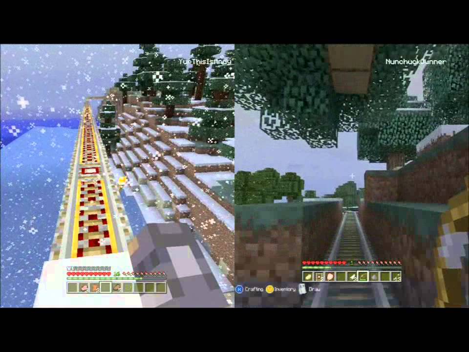 Minecraft Xbox 360 Edition - On A Rail Achievement - YouTube