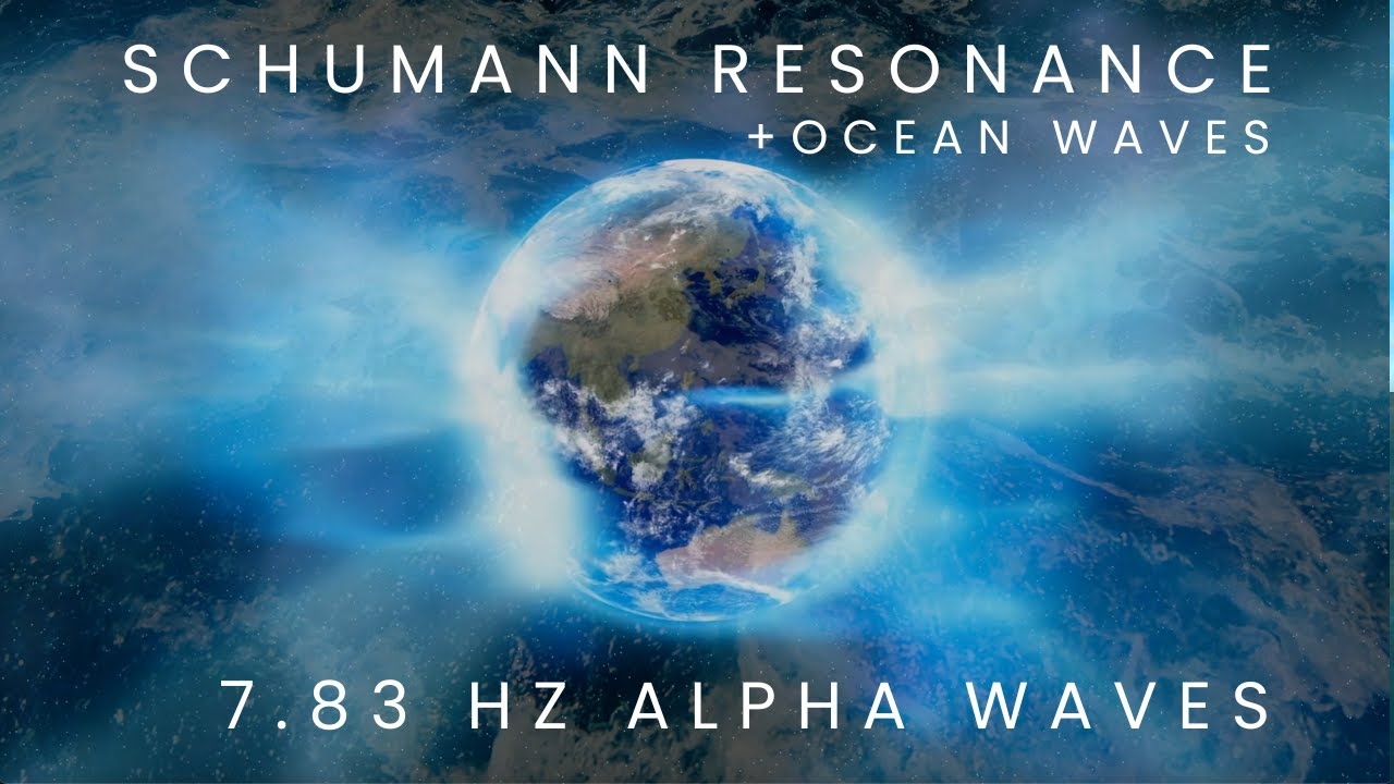 7.83 hz Schumann Resonance + Oahu Ocean Waves | Binaural Beats for ...