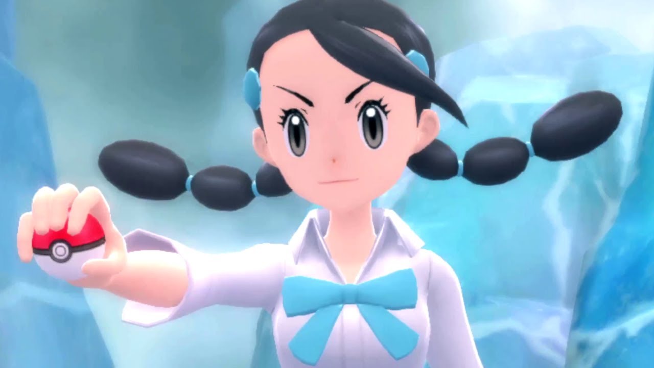 Pokémon Brilliant Diamond - Boss - Gym Leader Candice - YouTube