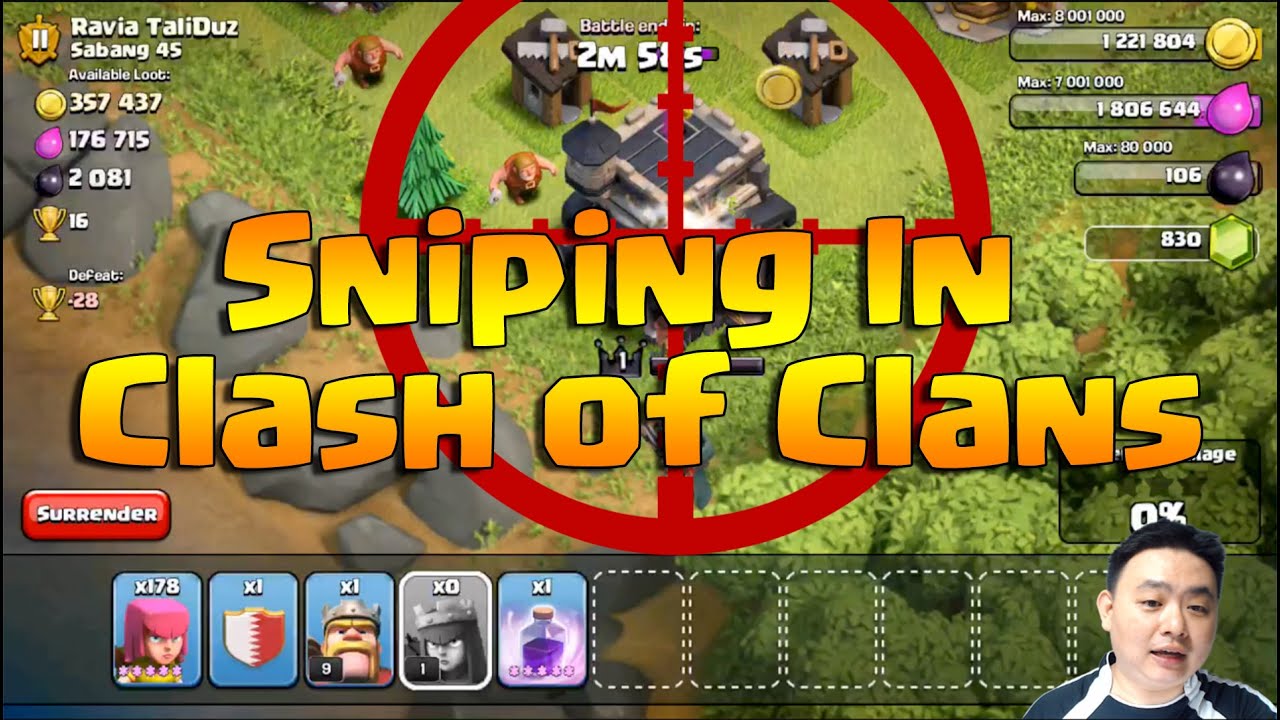 Sniping in Clash of Clans - Part 124 - YouTube