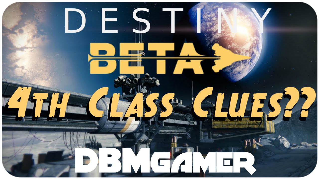 Destiny Beta - Is There a 4th class?? - YouTube