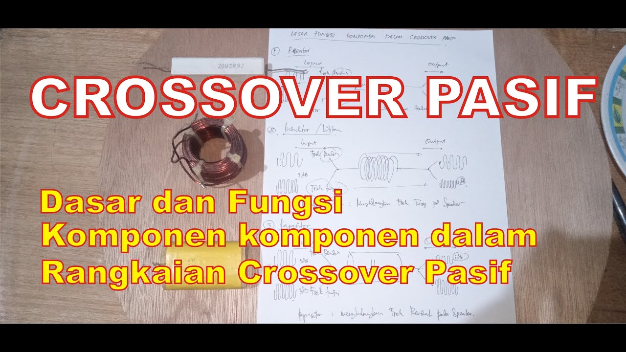 Crossover Pasif - Dasar fungsi komponen - YouTube