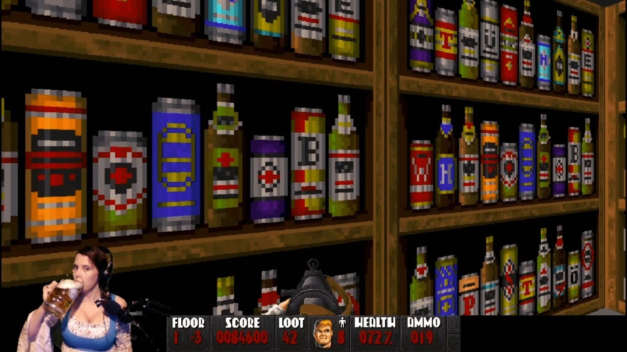 Wolf3D Mod: Oktoberbloodfest (Level 3 & 4) - YouTube