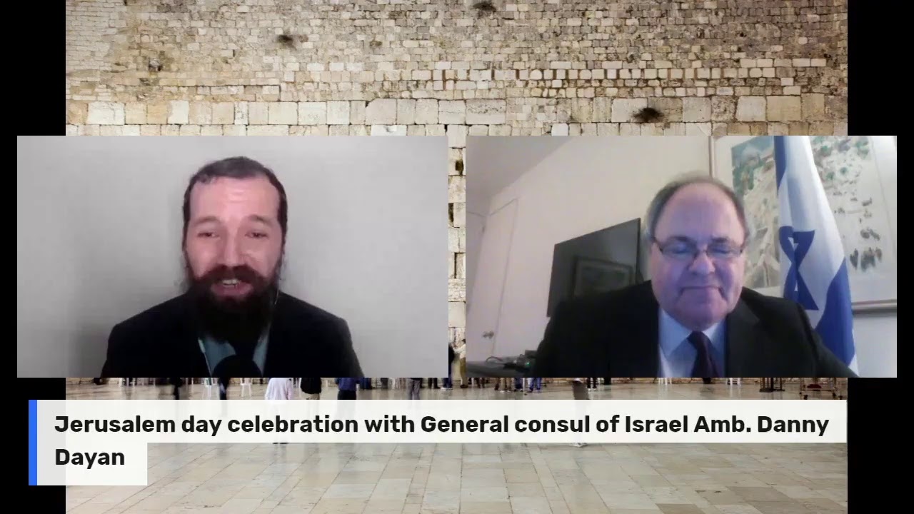 Jerusalem day celebration with Amb. Dani Dayan . Host Rabbi Benzion ...