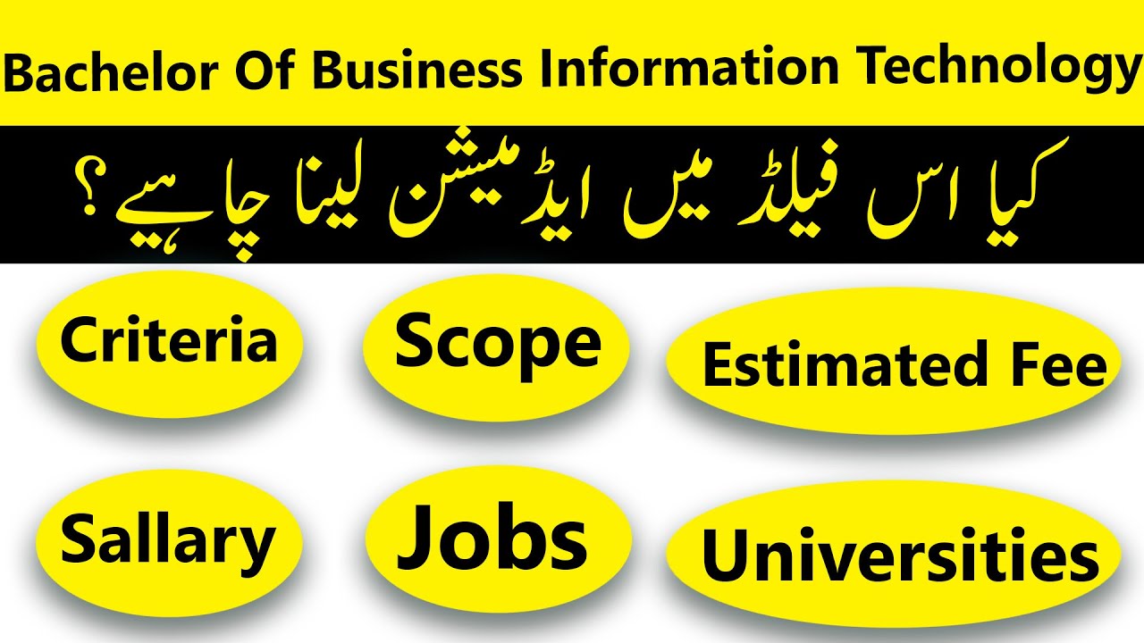 Bachelor of Business Information Technology in Pakistan: Criteria ...