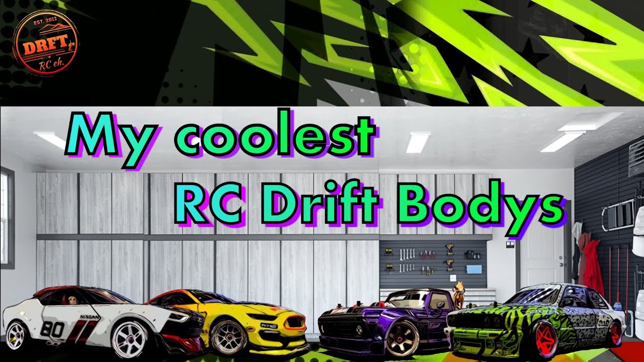 My coolest RC Bodys i build - for Drift and Crawler - YouTube