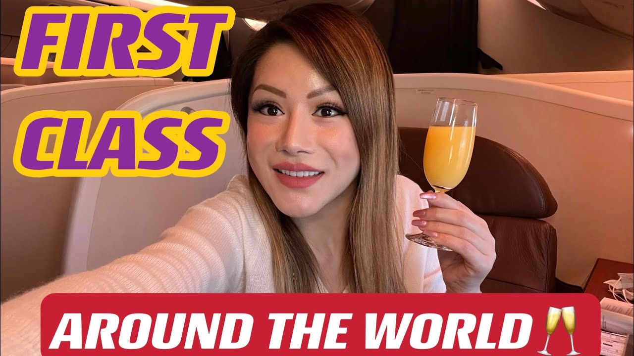 80hrs Around the World in First Class & Five Star ⭐️ Hotels/ Luxury ...