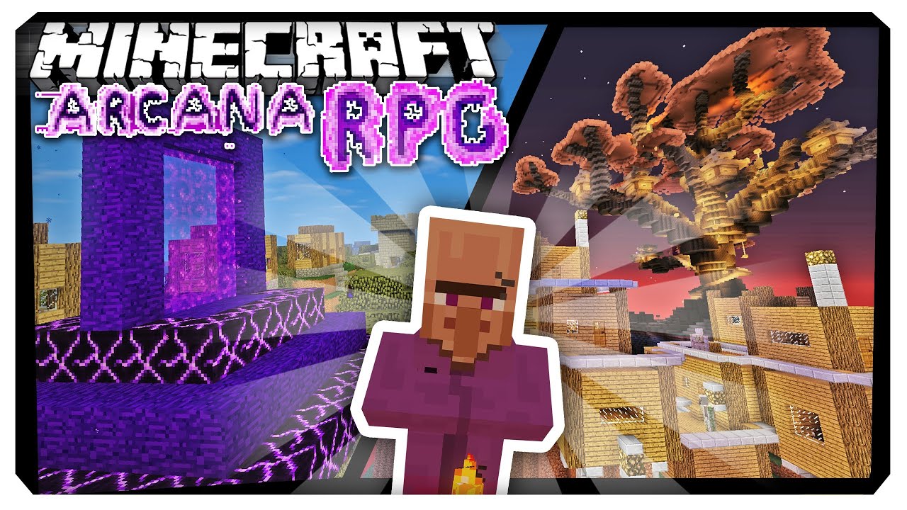 Minecraft mod tantımları Arcana RPG Mod SEN KİMSİN! KARDEŞ - YouTube