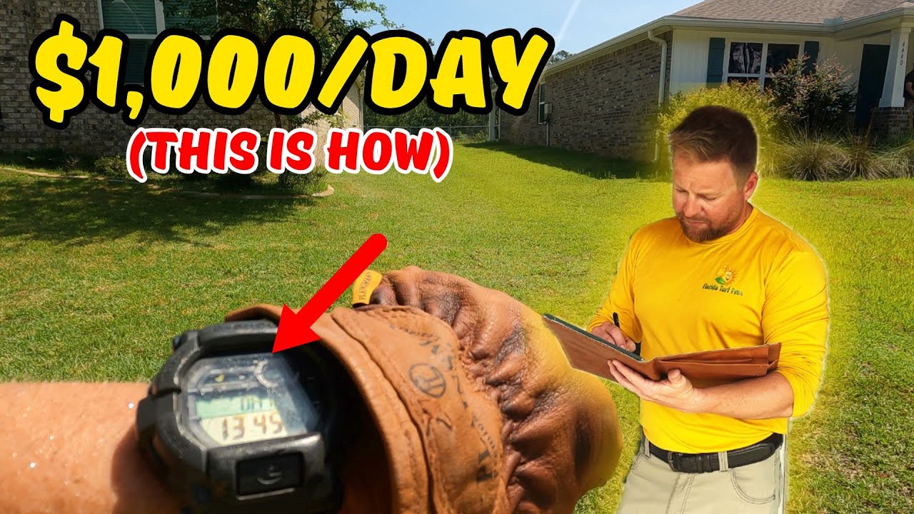 The $1000 a Day Mowing Route Simplified (Full Breakdown) - YouTube