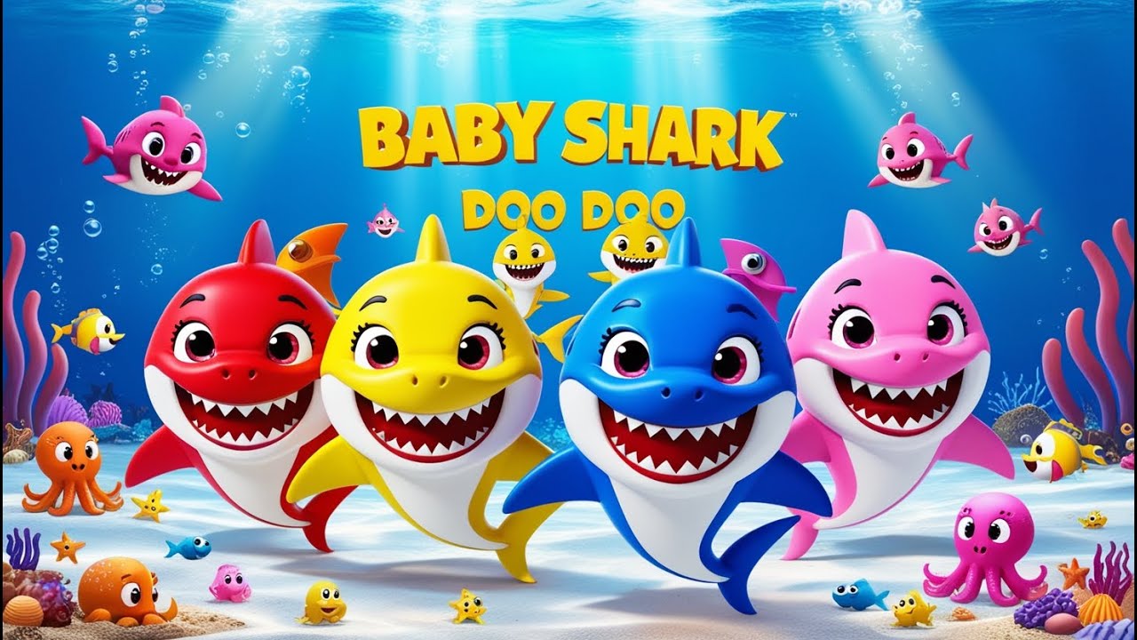 Baby Shark Doo Doo Doo | Fun & Educational Baby Shark Song for Toddlers ...