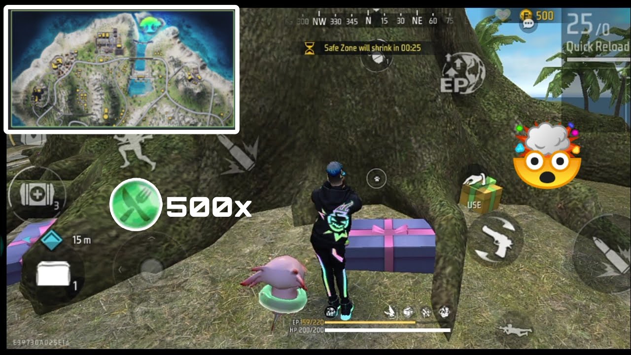 How To Use Tree Of Fortune In Free Fire 🔥 || Unlimited Tokens From Tree ...