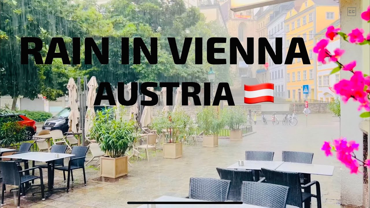 Vienna, Austria 🇦🇹 | The City Look beautiful in rain | Summer 2023 ...