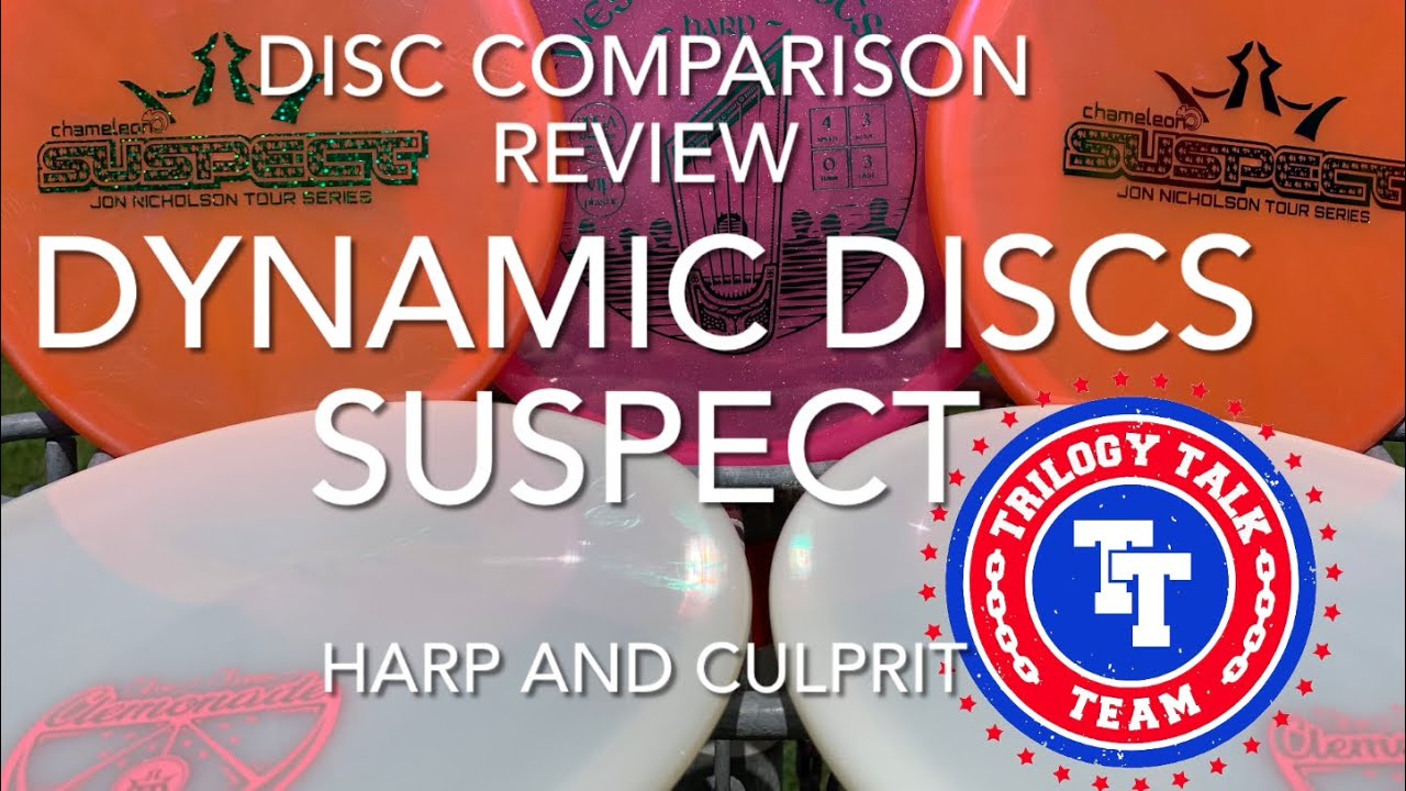 Disc Comparison Review: Dynamic Discs Lucid Chameleon Suspect ...