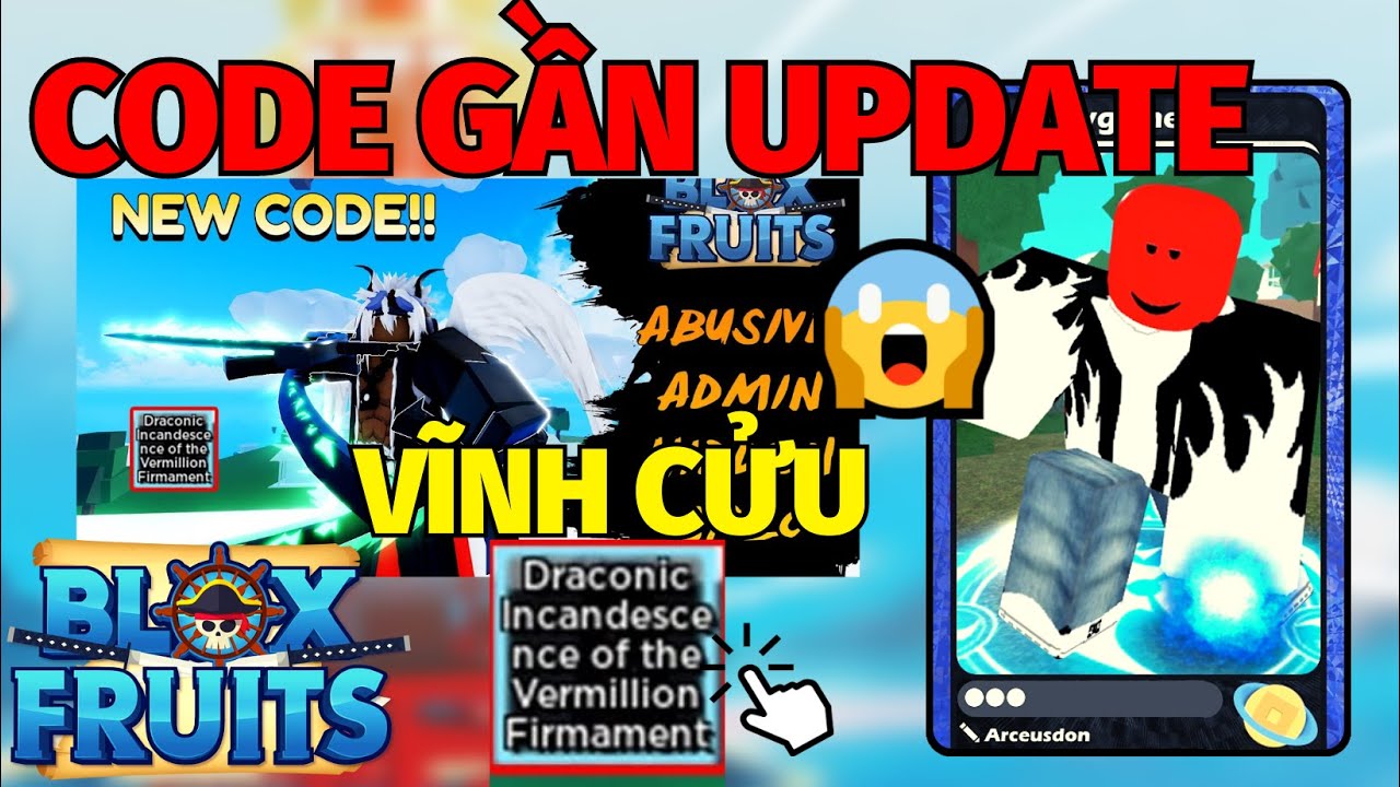 [CODE] Ra Mắt Kĩ Năng VĨNH CỬU Tối Thượng Admin Blox Fruits - YouTube