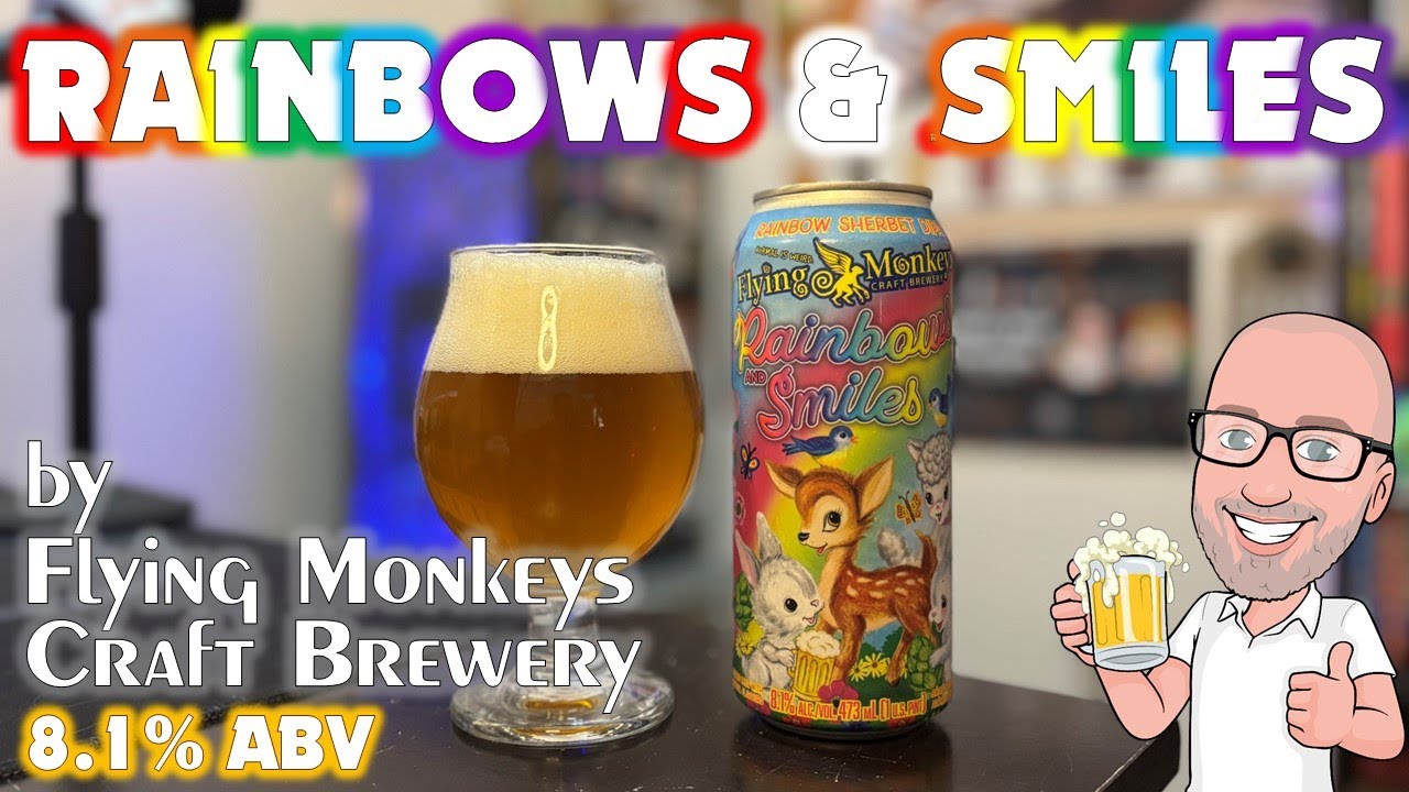 𝗥𝗮𝗶𝗻𝗯𝗼𝘄𝘀🌈 𝗮𝗻𝗱 𝗦𝗺𝗶𝗹𝗲𝘀😁 by 𝐅𝐥𝐲𝐢𝐧𝐠 𝐌𝐨𝐧𝐤𝐞𝐲𝐬 𝐂𝐫𝐚𝐟𝐭 𝐁𝐫𝐞𝐰𝐞𝐫𝐲 (sherbet in IPA ...