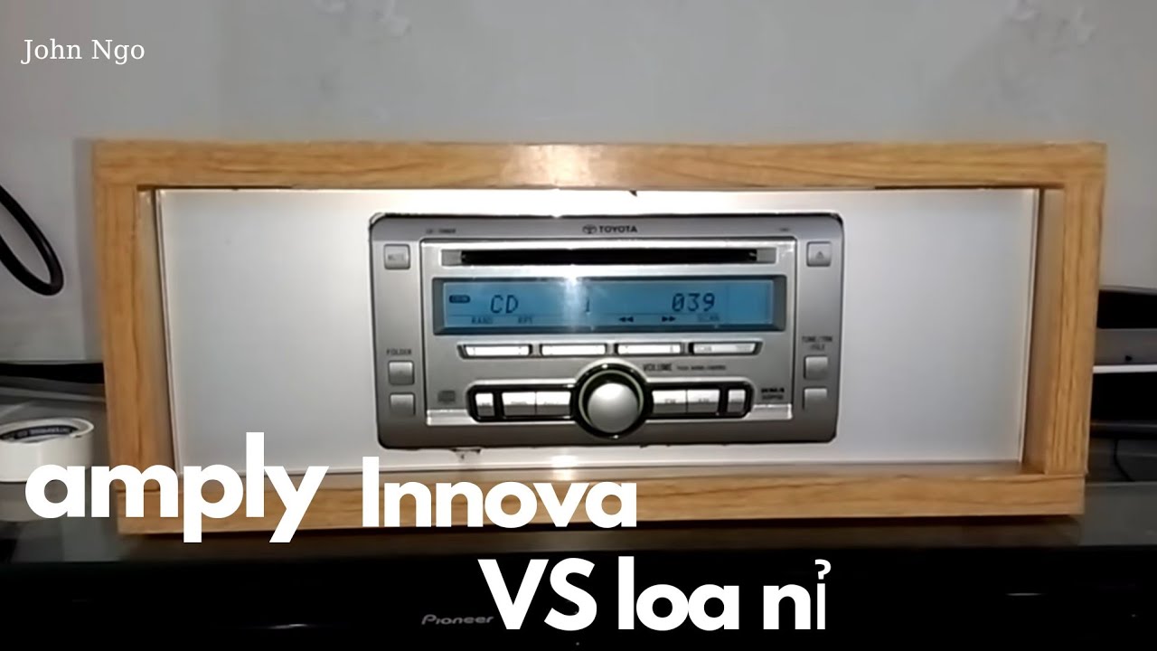 amply Innova VS loa nỉ - YouTube