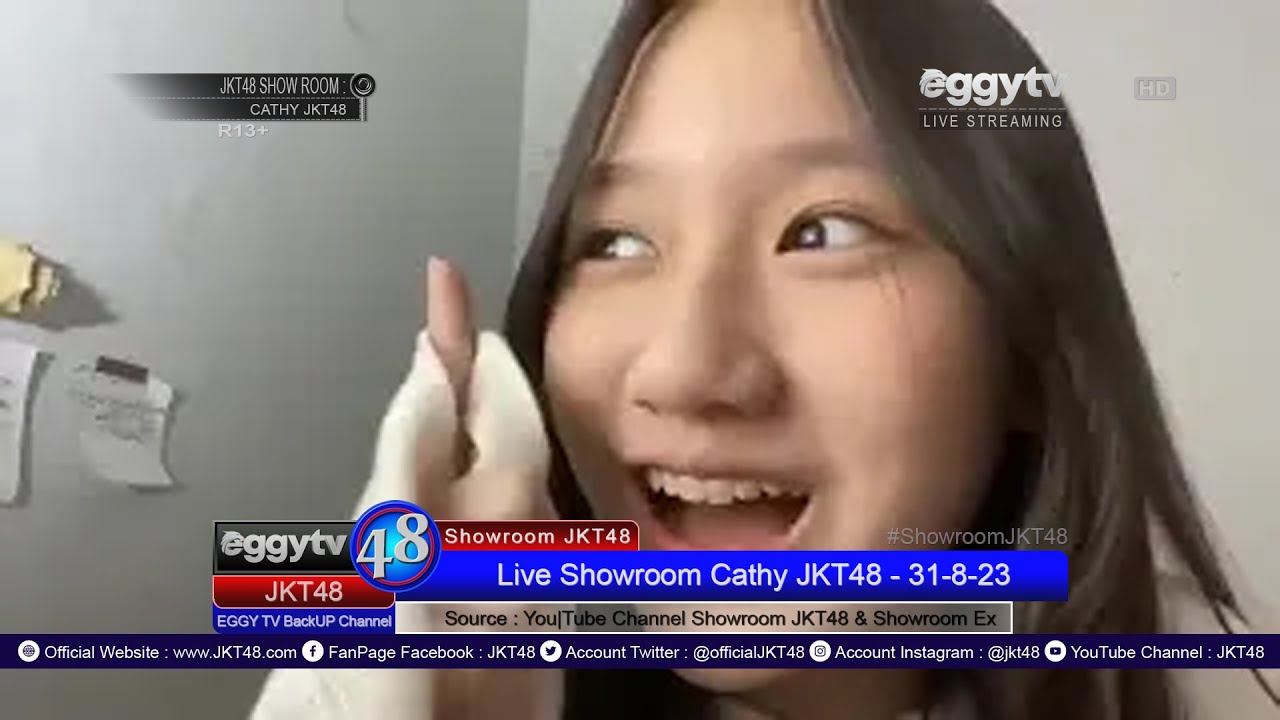 Live Showroom Cathy JKT48 - 31-8-23 - YouTube