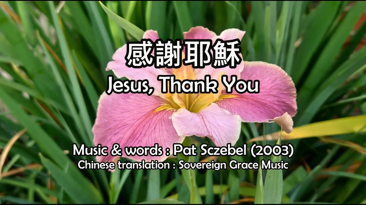 Jesus, Thank You 感謝耶穌 - Sovereign Grace Music - YouTube