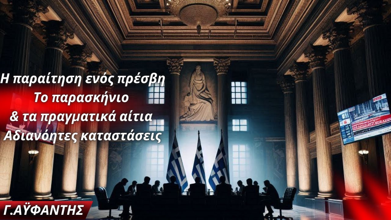 Γεώργιος Αϋφαντής:Η παραίτηση ενός πρέσβη-Το παρασκήνιο & τα πραγματικά ...