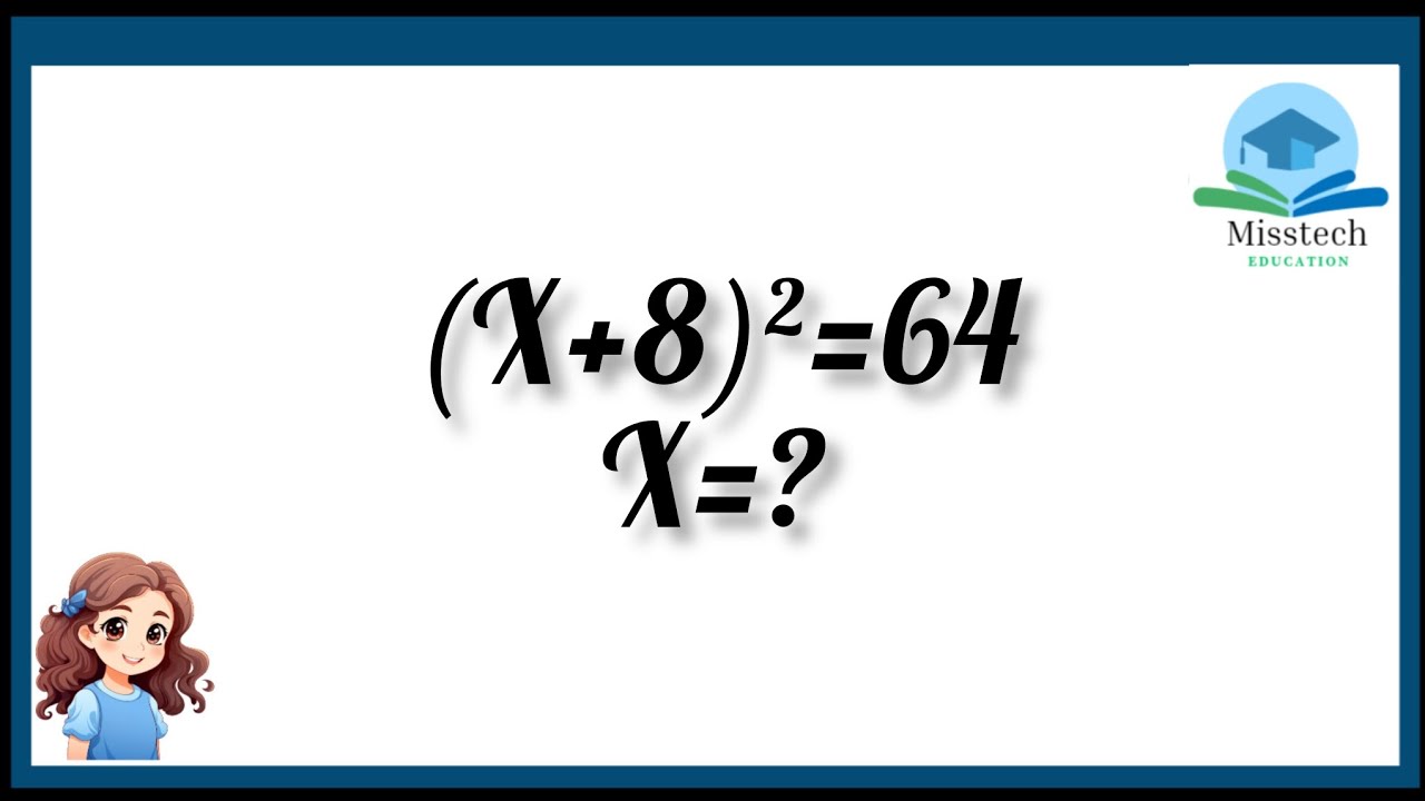 Harvard Elementary School Maths Question| Exponential Equation ...