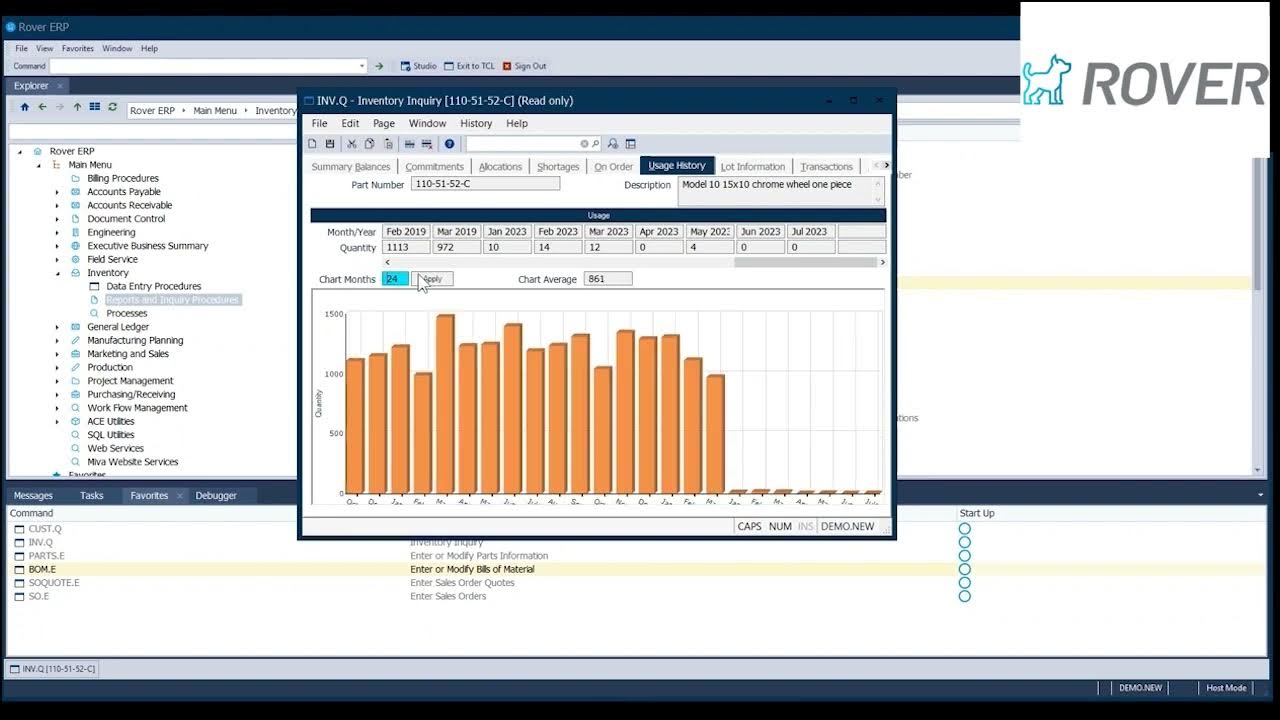 Rover ERP Tutorial: Inventory Management Module Training - YouTube
