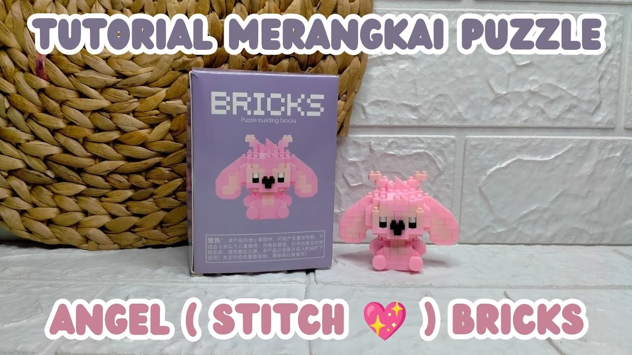 Tutorial Merangkai Micro Bricks Angel ~Stitch's Love (zhiduopin) | How To Build Bricks #PuzzLead ...