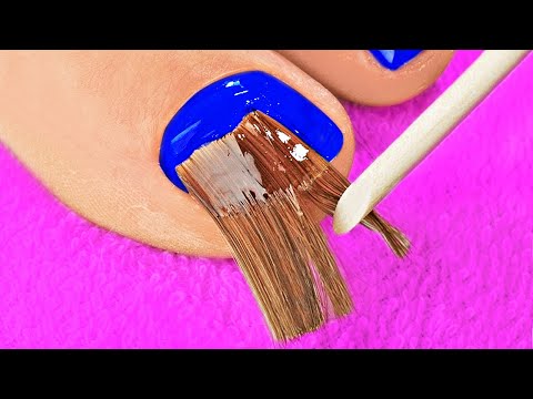 Pedikür ve Manikür Dönüşümleri || 18 Çılgın ve Etkili Güzellik Tüyosu