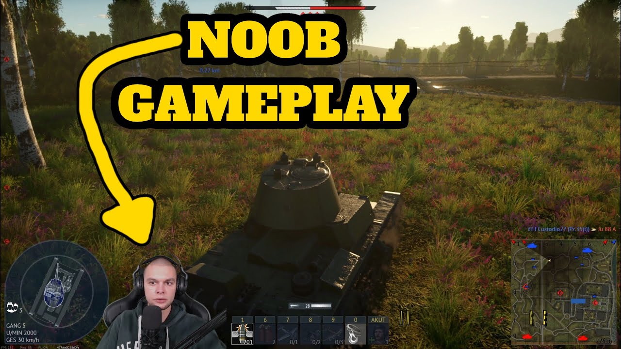 WarThunder 2023 UdSSR Panzer #7 | BR 1.0 | NOOB GAMEPLAY! - YouTube