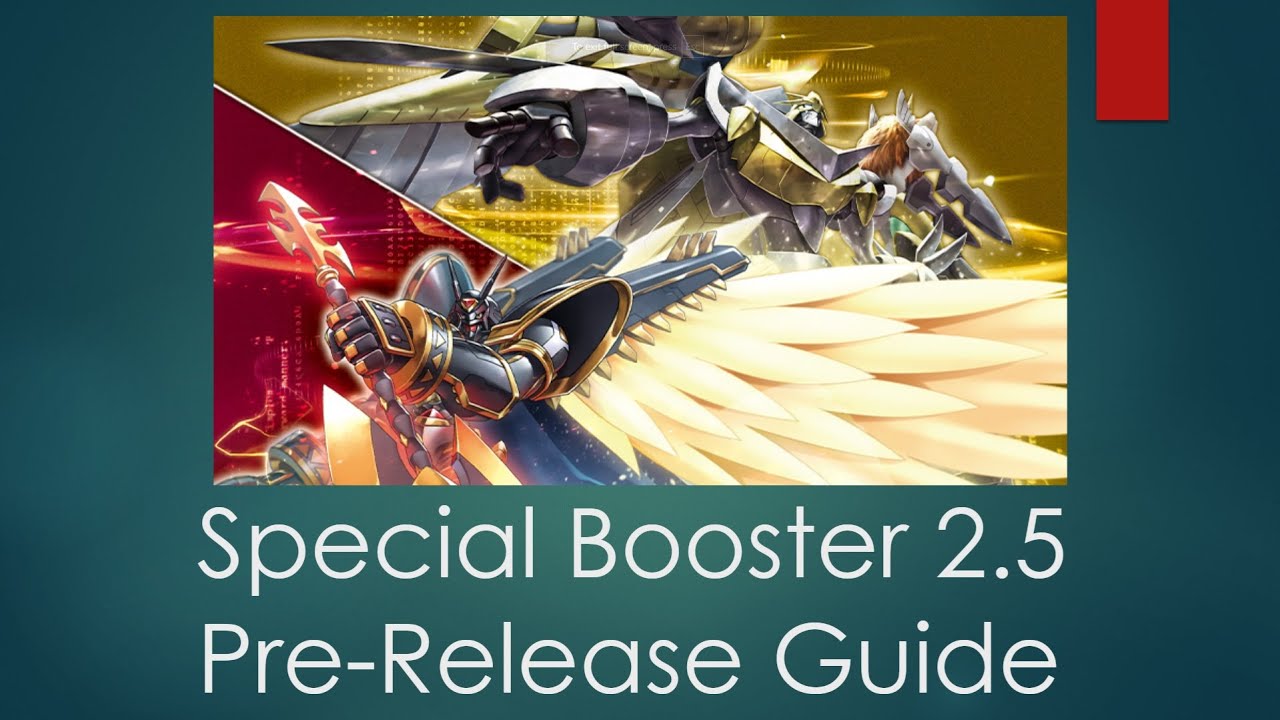Digimon Special Booster 2.5 (BT19-BT20) Pre-Release Guide! - YouTube