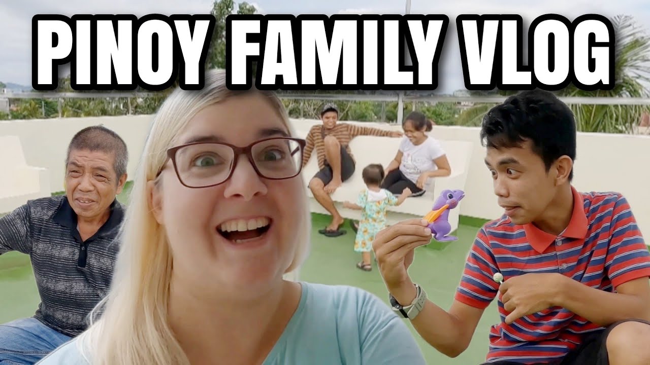 Pinoy family vlog / Family in the Philippines meets foreign girlfriend ...
