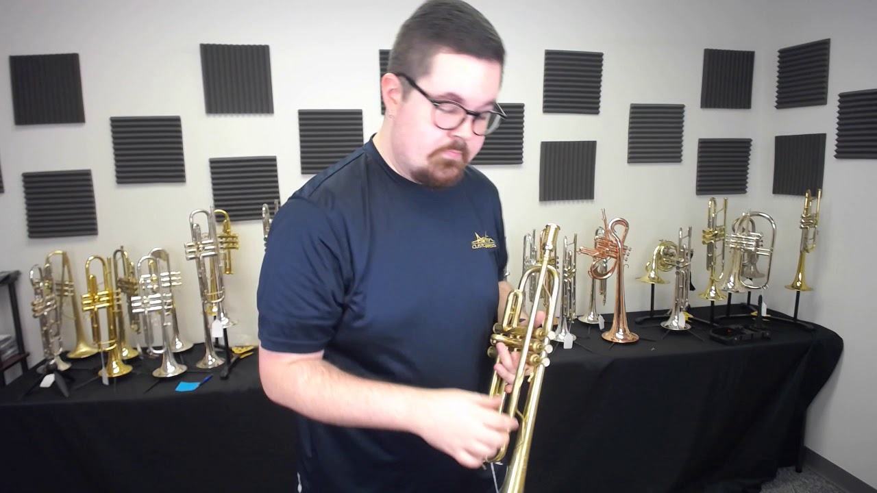 1953 Bach Mercury Trumpet for sale at ACB! - YouTube
