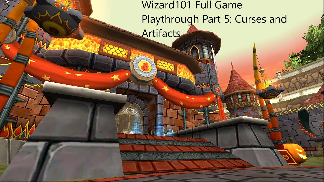 Wizard101 Full Game Playthrough Part 5: Curses and Artifacts - YouTube