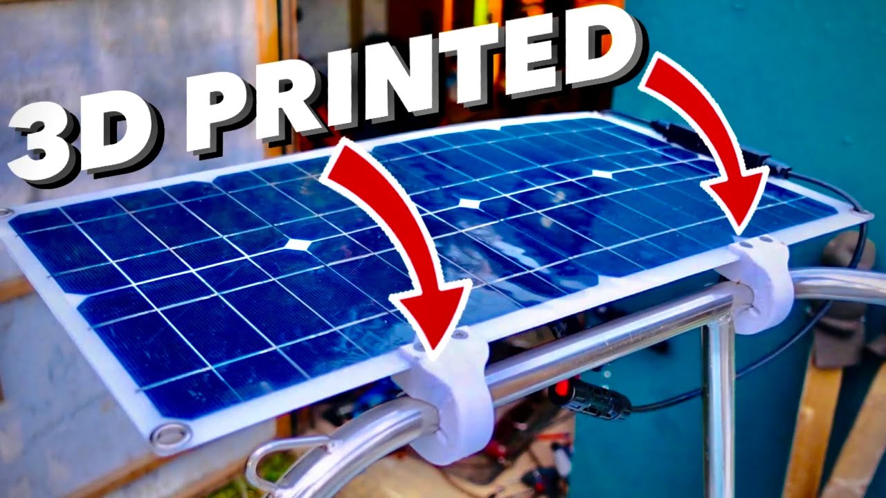 3D PRINTING SOLAR PANEL MOUNTS! Sailing Meraki | Ep.70 - YouTube