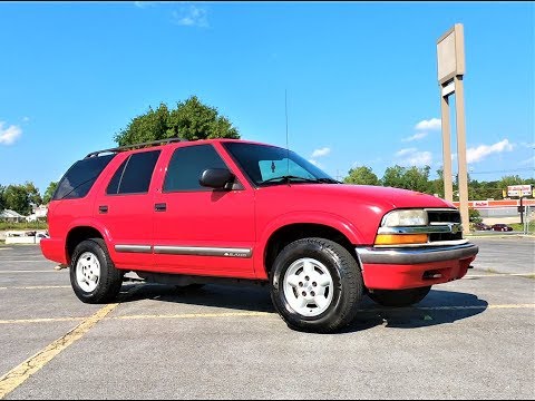 2000 Chevy Blazer 4X4 V6 Start Up, Tour and Review