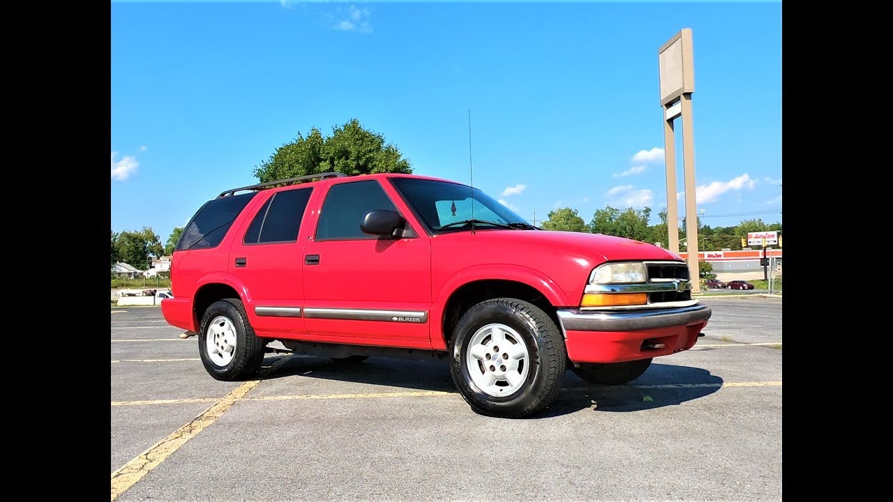 2000 Chevy Blazer 4X4 V6 Start Up, Tour and Review - YouTube