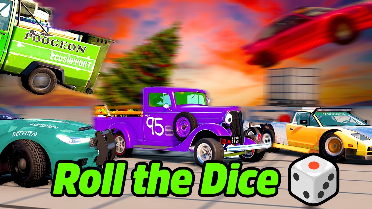 🎲 BeamNG.drive But Every Car Is Randomized! (Mod Tutorial + Showcase ...