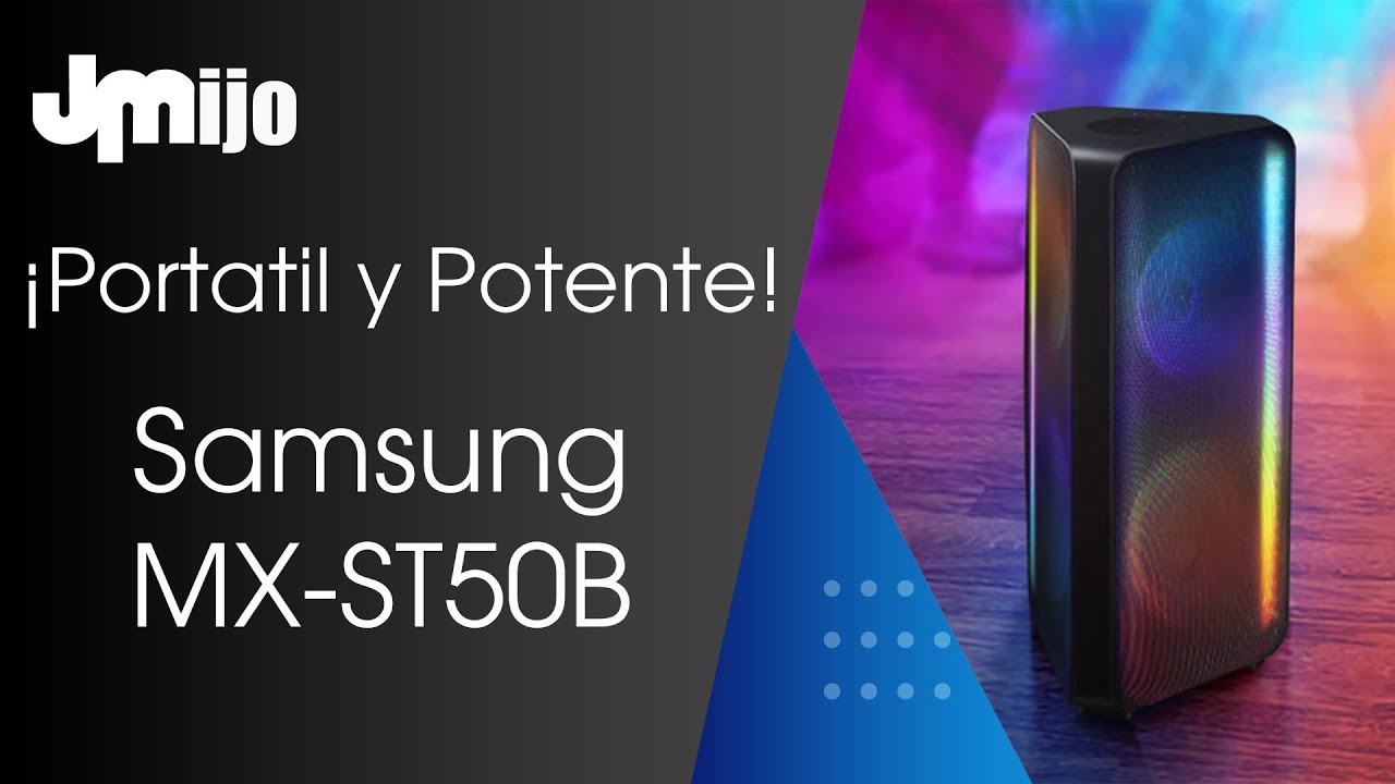 Revisado y Prueba de Sonido Samsung MX-ST50B - YouTube