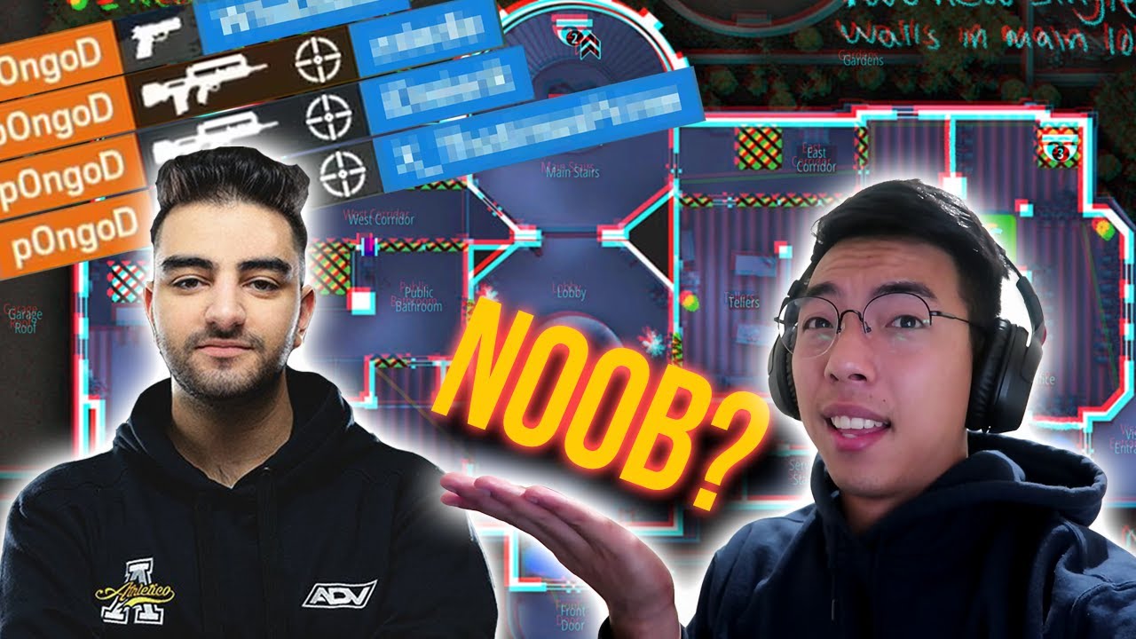 Teaching an ex-professional PUBG player how to Siege - YouTube