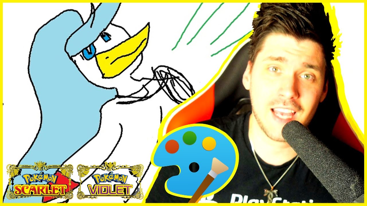 Predicting the NEW Pokémon Starters in MS Paint 🎨 - YouTube