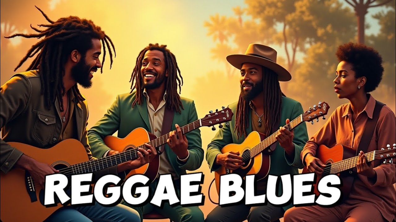 Unforgettable Reggae Blues Songs 🎶🎧 Great and deep rhythmic music 💚💛 (1 ...