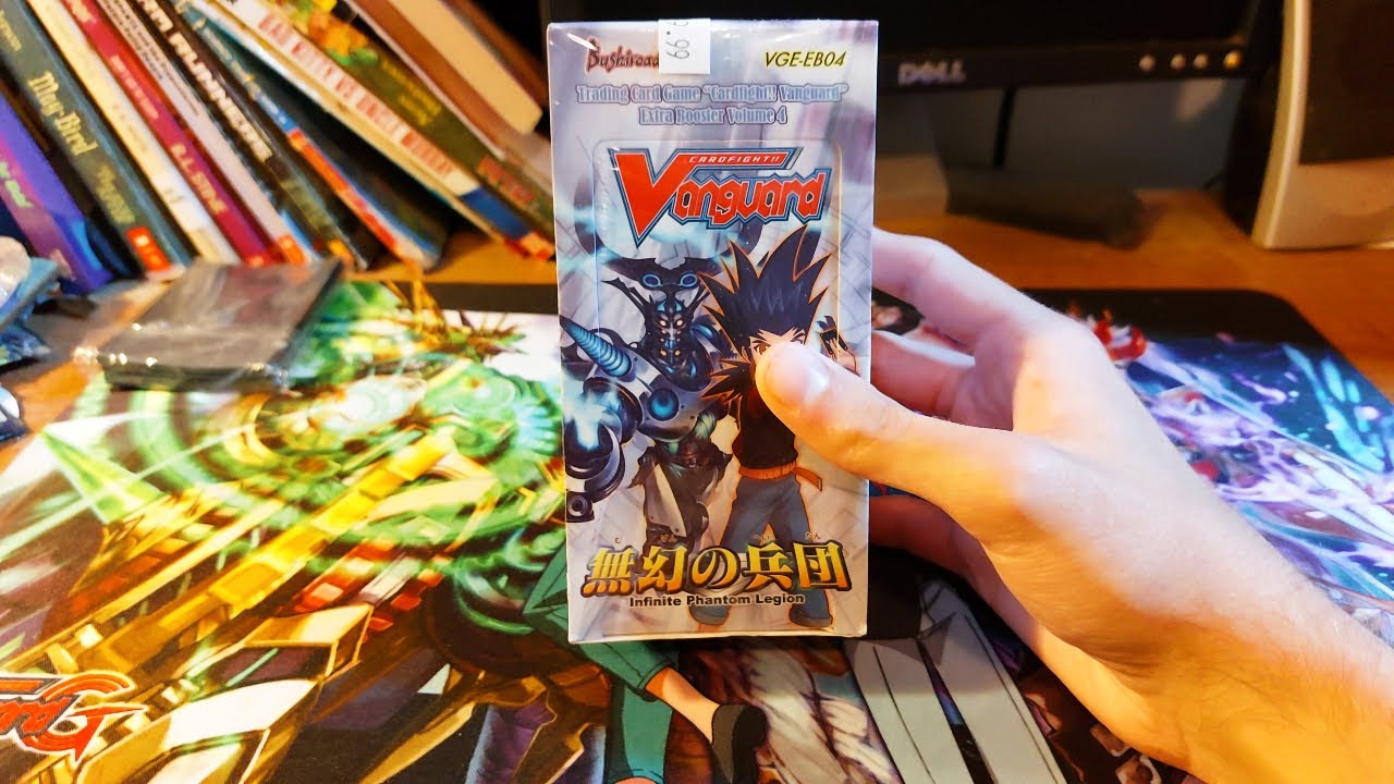 Cardfight vanguard Infinite Phantom Legion Booster Box opening - YouTube