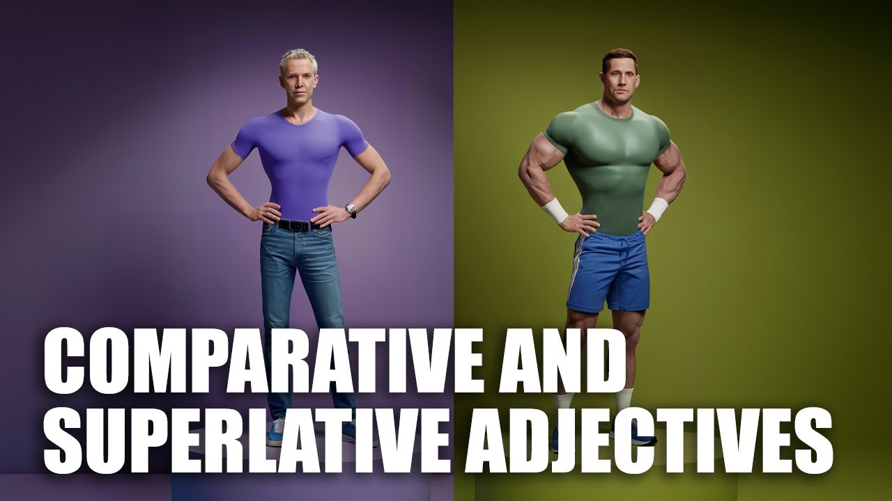 Comparative and Superlative Adjectives Song | English Grammar Songs ...