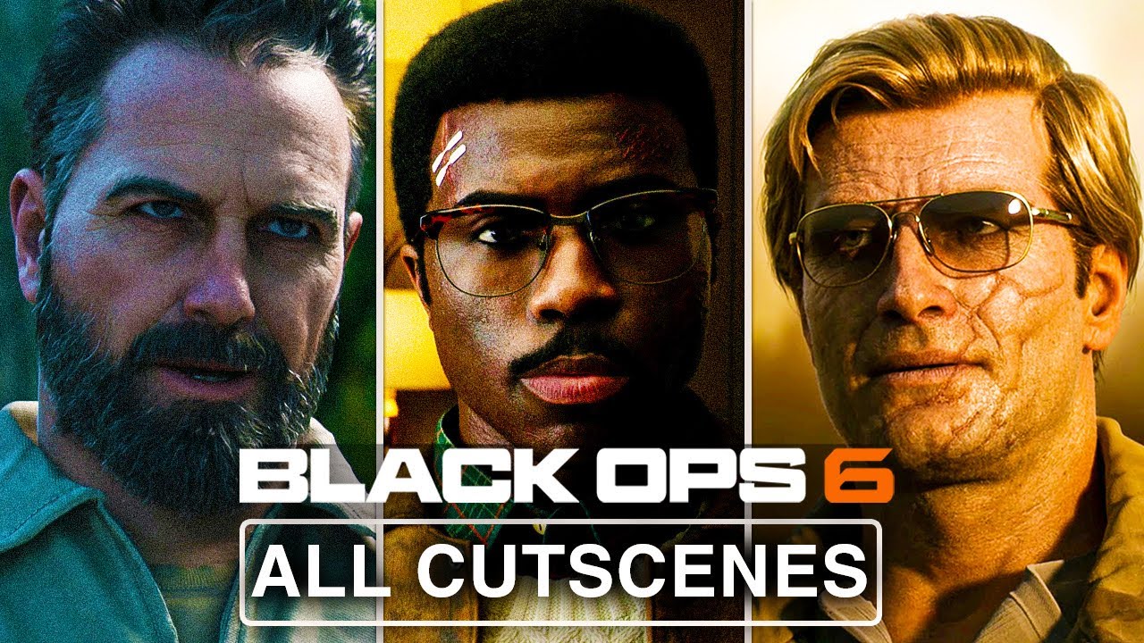 CALL OF DUTY BLACK OPS 6 ALL CUTSCENES MOVIE (2024) 4K - YouTube