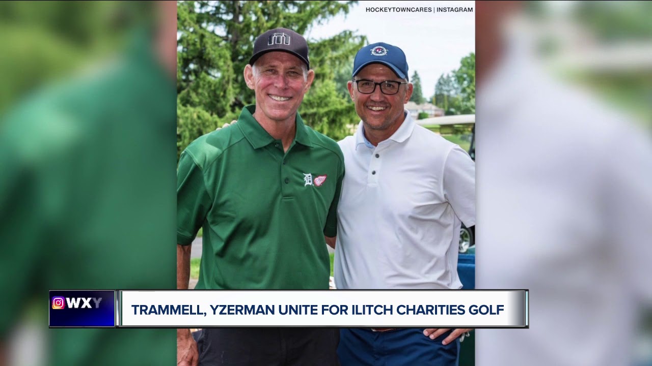 Steve Yzerman, Alan Trammell reunite at Ilitch Charities golf outing ...