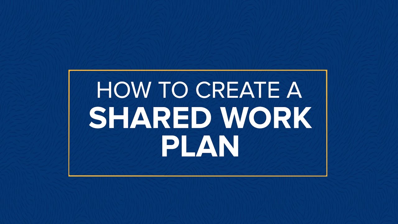Setting up a Shared Work account for Employers - 01/25/2021 - YouTube