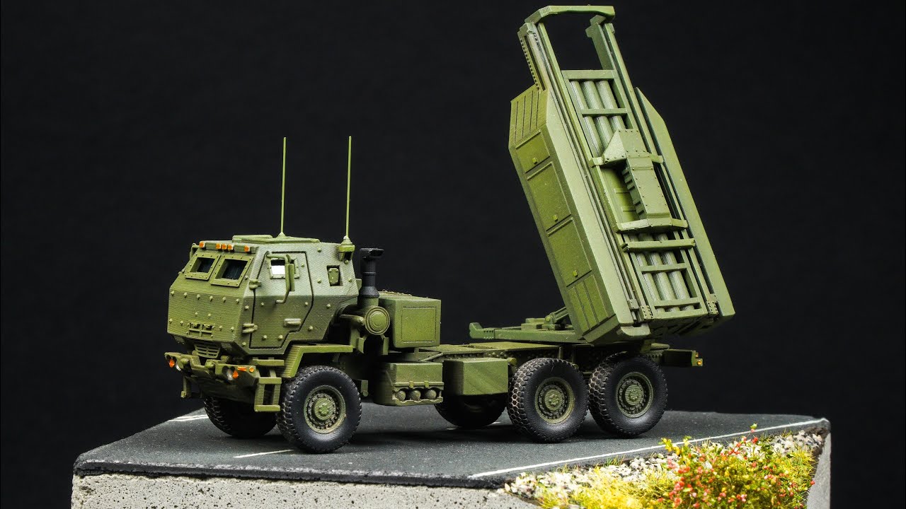 Diorama:"M142 Himars" 1:87 H0 - YouTube