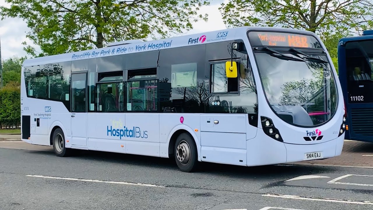 First York Hospital Bus 47474 X First Manchester On HSB From Rawcliffe ...